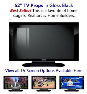 52" TV Props - 55" TV Props - Props America