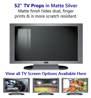 52" TV Props - 55" TV Props - Props America