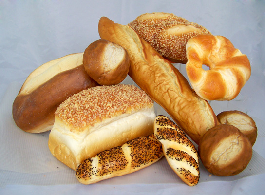 Artificial Breads Package | 11 Piece Package of Artificial Breads & Rolls