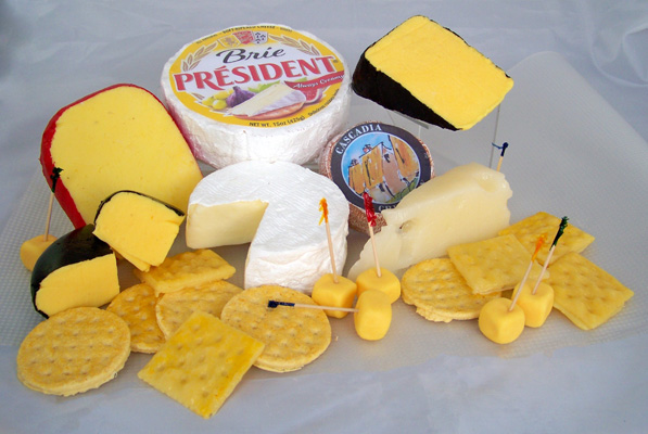 Large Assorted Fake Cheese Package - Props America