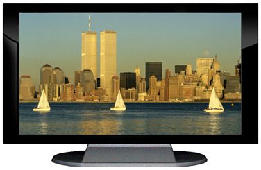 27 Inch TV Props | 27" Prop TV Black Gloss & Matte Silver Finish Faux ...