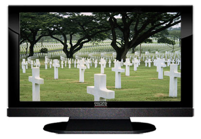 Fake 47" Prop TV - Fake 47 Inch Plasma HD TV Prop with Fallen Heroes ...