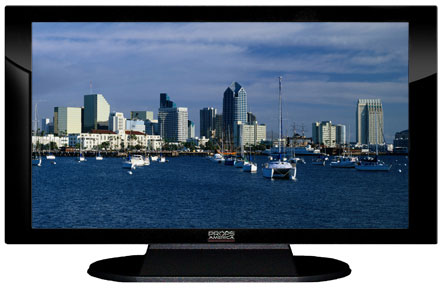 47" TV Props | 47 Inch Prop TVs - Black Gloss Finish Flat Screen ...
