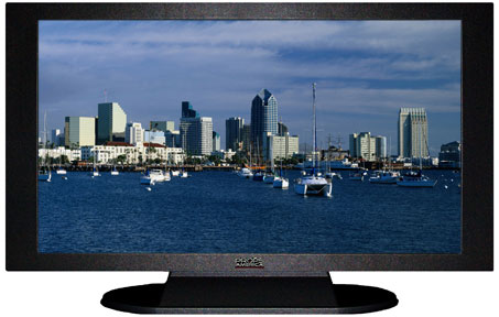 47" TV Prop - Fake Flat Screen 47" TV Prop Plasma with San Diego Screen